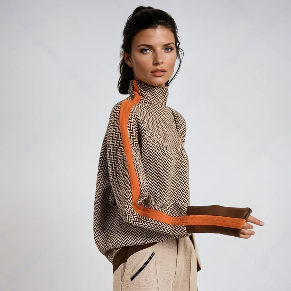 Totême™ | Suéter de Cuello Alto con Textura Suave – EMILIA DUARTE